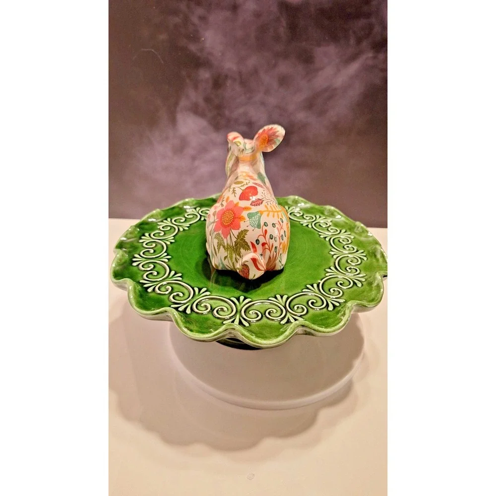Maioliche Jessica | Kitchen | Maioliche Jessica Cake Stand 1 Green ...